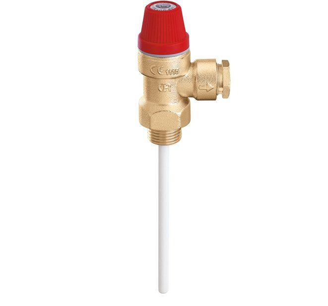 Valvola sicurezza press/temp. 3/4 x 6bar CALEFFI - 309560